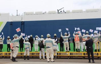 LNG燃料自動車運搬専用船「DAISY LEADER」竣工 | 多度津造船株式会社